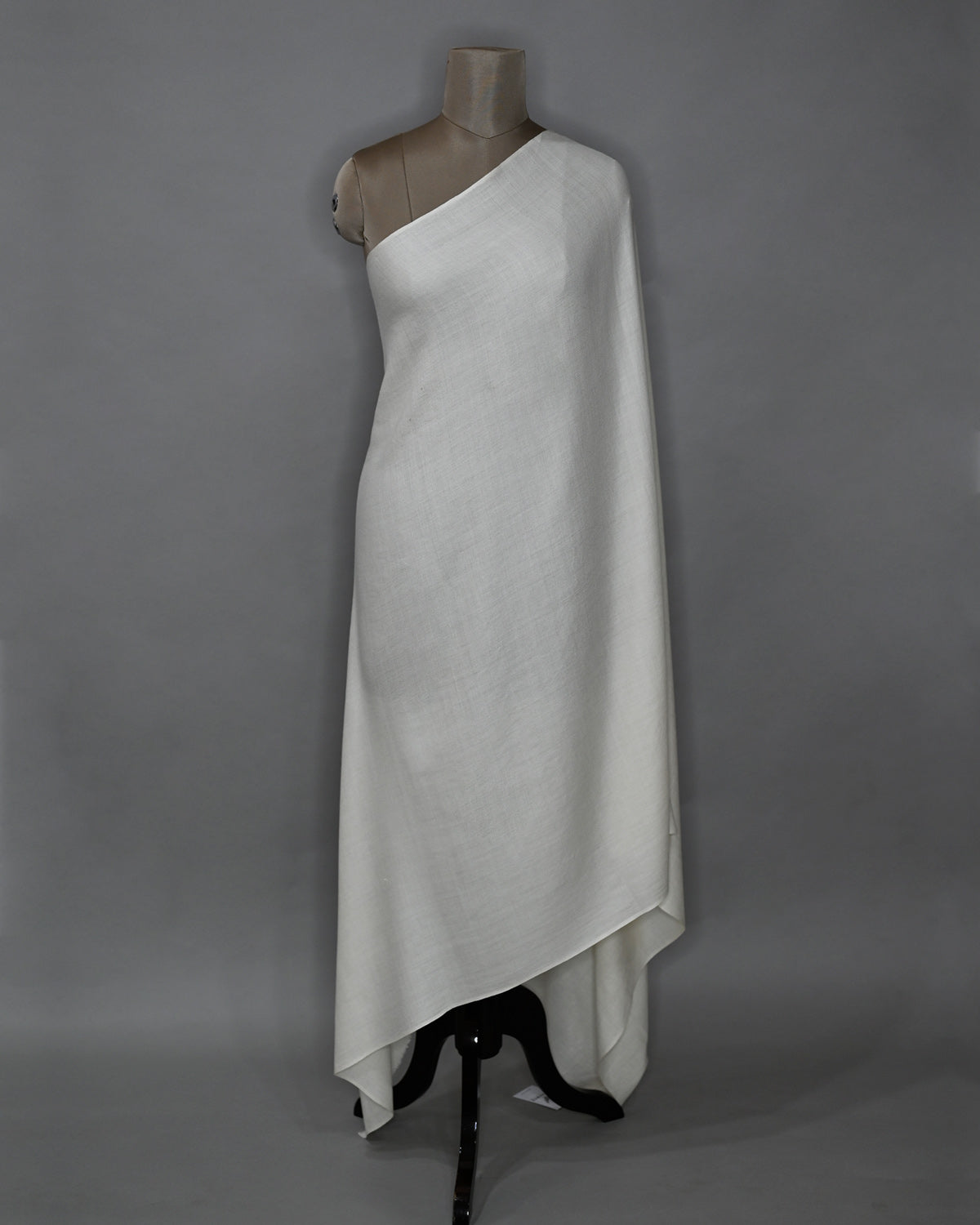 Soft Cashmere Shawl Silver