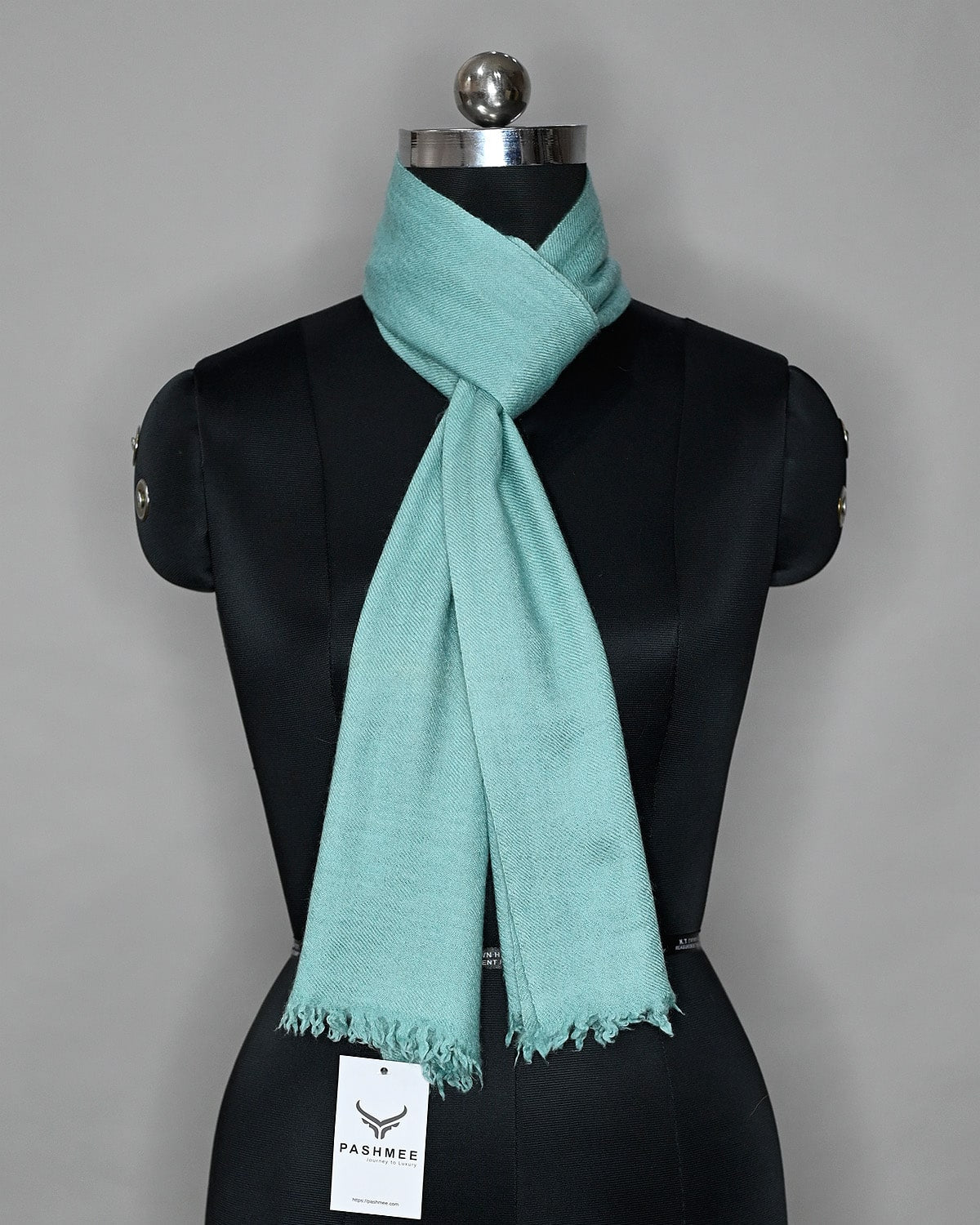Soft Cashmere Scarf Turquoise